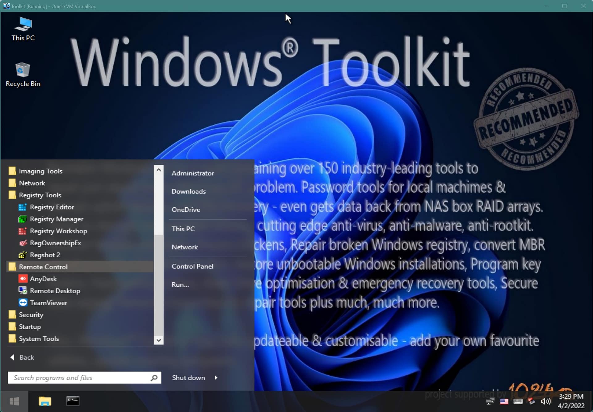 Windows Toolkit